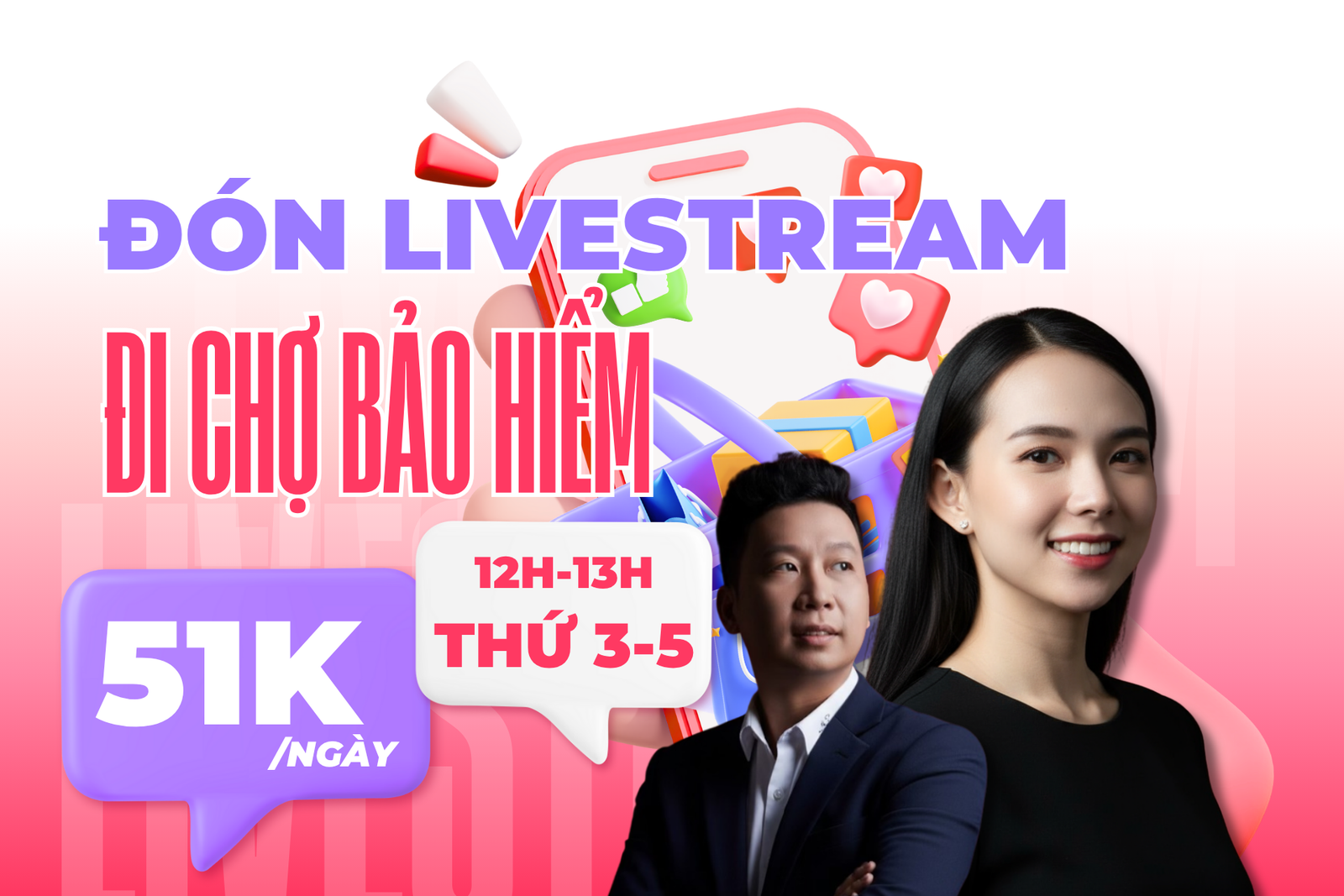 Thông Báo Livestream Shopping Bảo Hiểm - Lê Hoàng Bảo Hiểm
